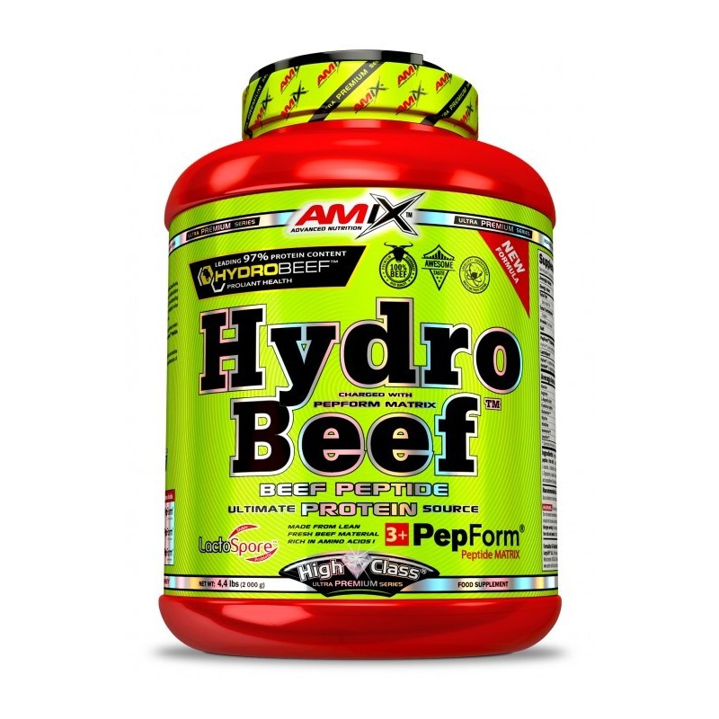 Hydrobeef Protein 2000 gr - Amix Nutrition Proteínas. Comprar online